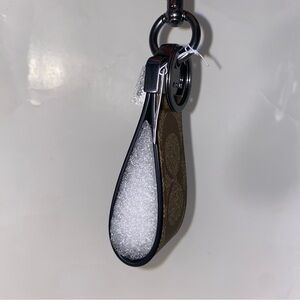 Coach | Accessories | Coach Loop Key Fob In Signature Canvas New | Poshmark